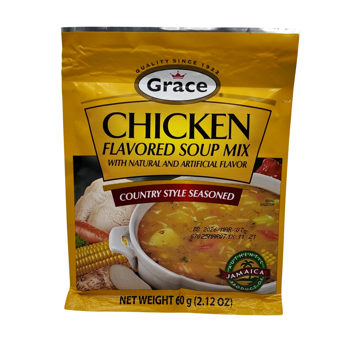 Grace Chicken Flavored Soup Mix 60g – Island Treatz