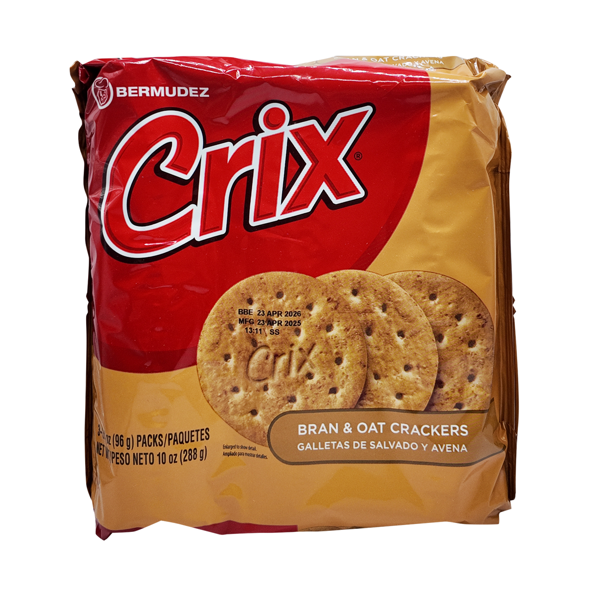 Crix Bran & Oat Crackers 288g – Island Treatz