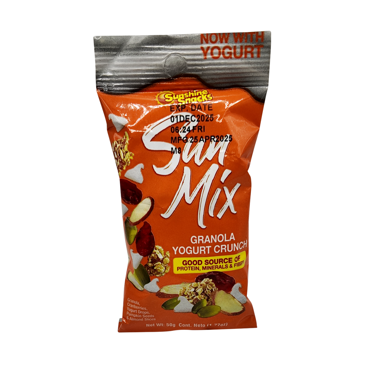 Sunshine Snacks - Granola Yogurt Crunch 53g – Island Treatz