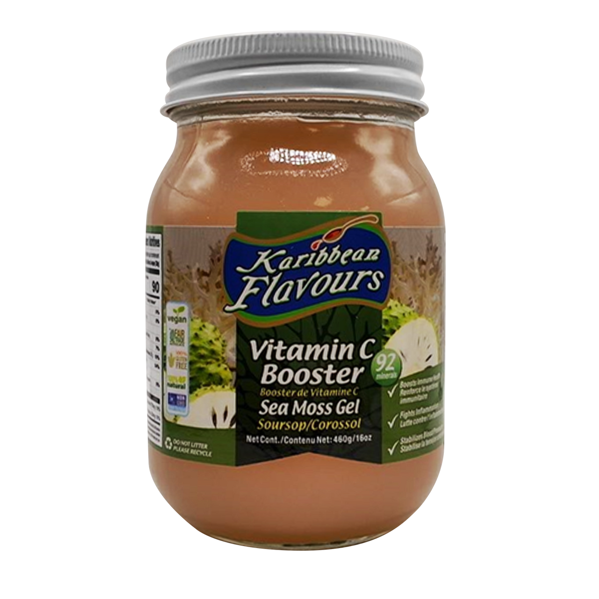 Karibbean Flavours - Vitamin C Booster Sea Moss Gel 16oz – Island Treatz